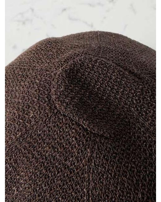The Row Jashi Bucket Hat in Brown | Lyst