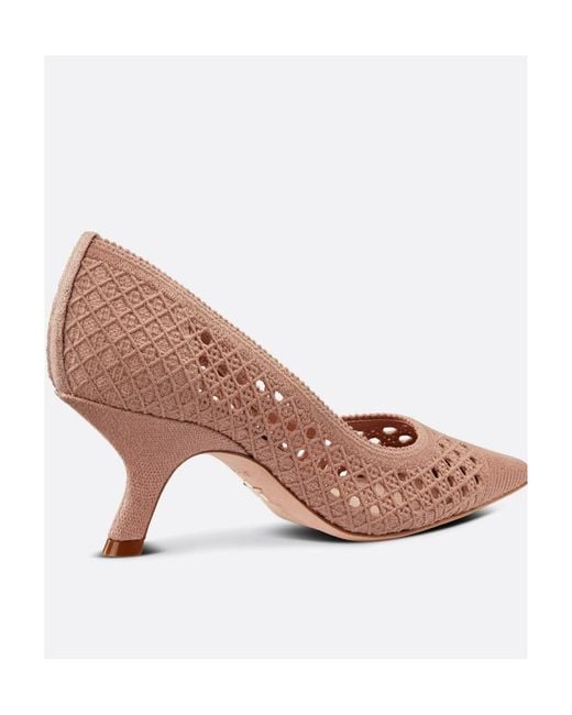 Dior Pointed Hollow High Heels in Pink | Lyst