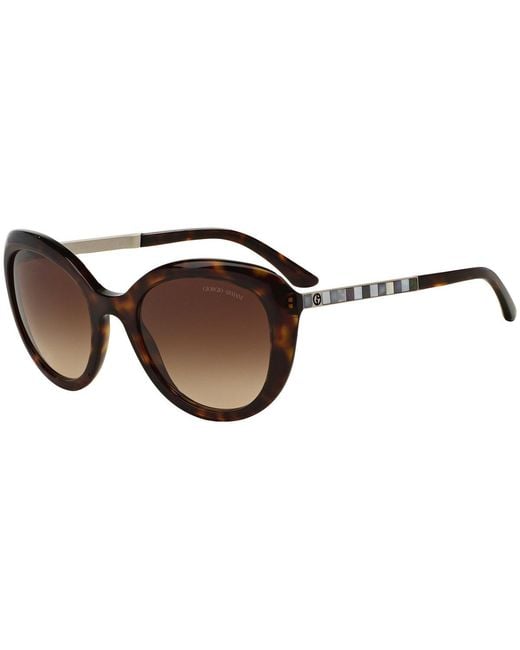 Giorgio Armani Logo Sunglasses | Lyst UK