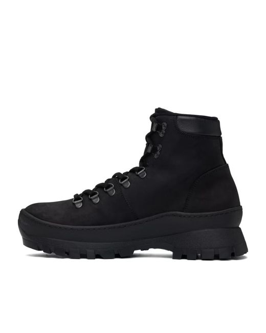 Common Projects Front Lacing Ankle Boots in Black for Men | Lyst
