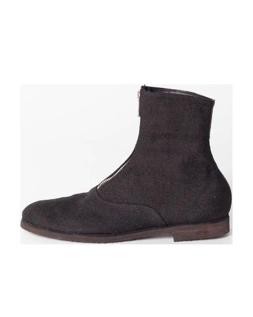 Guidi 210 Front Zipper Boots in Black for Men | Lyst