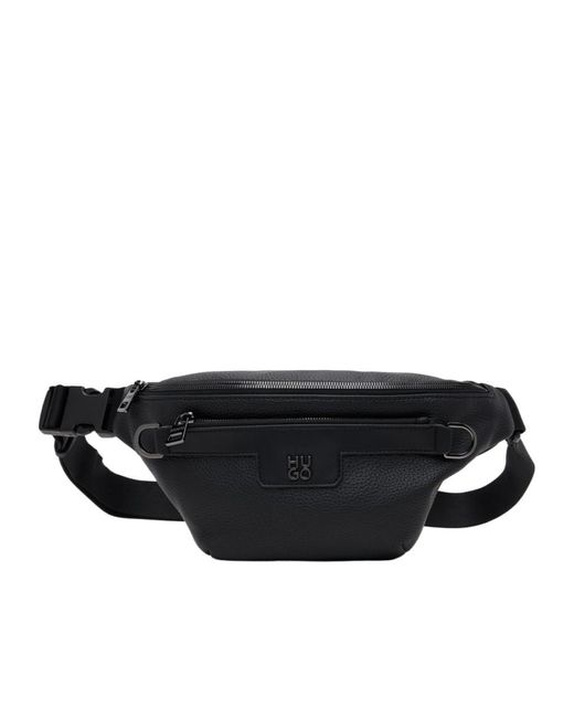 BOSS Logo-Lettering Shoulder Bag in Black | Lyst