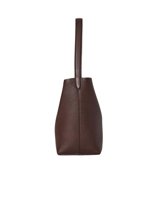 The Row Park Open Top Tote Bag in Brown | Lyst