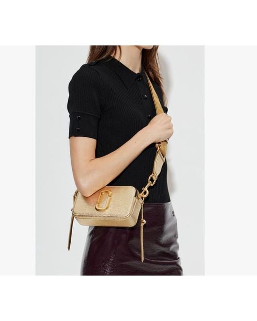 Marc Jacobs Logo Shoulder Bag in Natural | Lyst UK