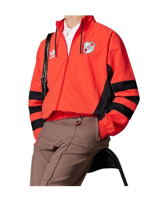 adidas Originals Rp Track Jacket in Red for Men | Lyst