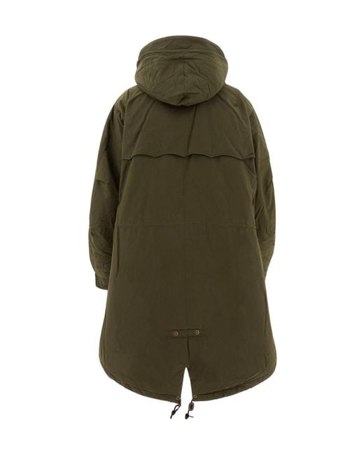 Baracuta Barbour X Mod Parka Coat in Green for Men | Lyst