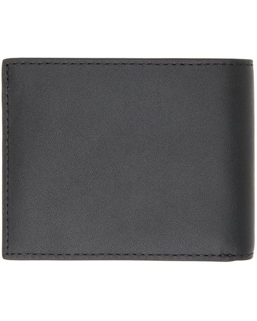Lacoste Logo Double Fold Wallet in Gray for Men | Lyst