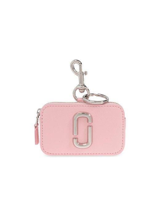 Marc Jacobs Logo Key Bag in Pink | Lyst
