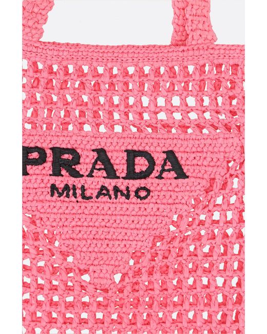 Prada Rectangular Handbag in Pink | Lyst