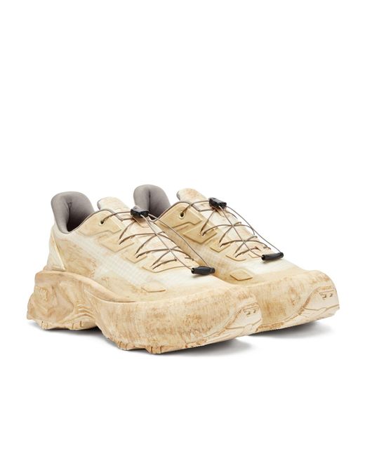 DIESEL D-Cage Runner Sneakers in Natural for Men | Lyst