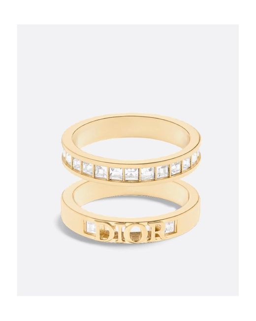Dior Evolution Ring Set in Metallic | Lyst