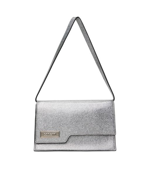 Coperni Mini Glitter Folder Bag in Gray | Lyst