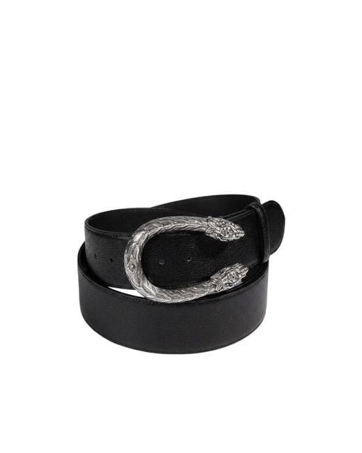 Gucci Dionysus Wide Belt in Black | Lyst UK