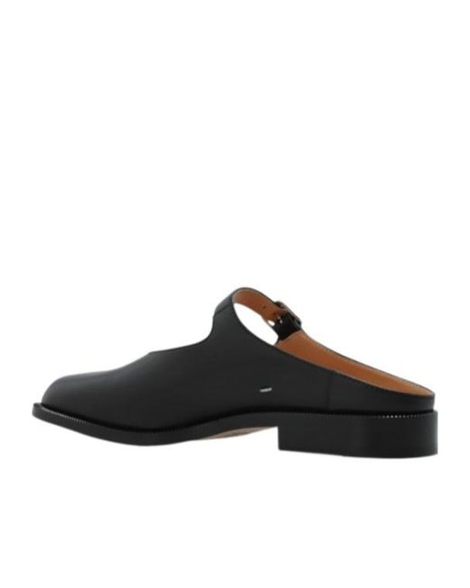 Maison Margiela Tabi Mules in Black | Lyst