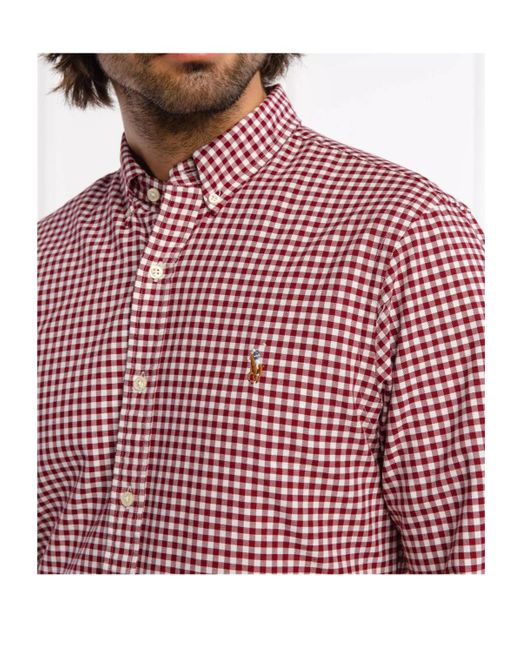 Ralph Lauren Logo-Embroidered Check-Print Shirt for Men | Lyst