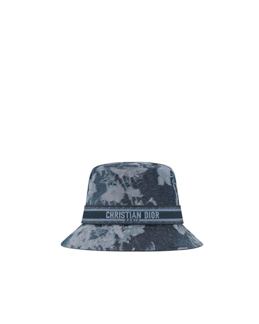 Dior D-Bobby Narrow-Rimmed Fisherman's Hat in Blue | Lyst