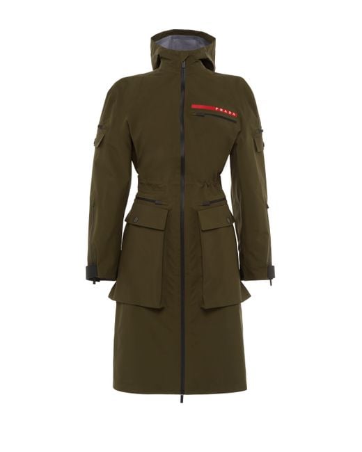 Prada Gore-Tex Pro Jacket in Green | Lyst