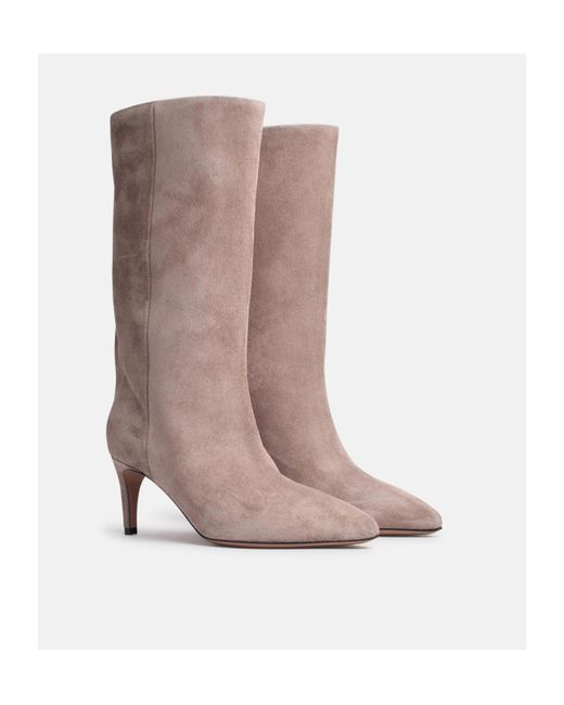Paris Texas Pointy Boots in Brown | Lyst