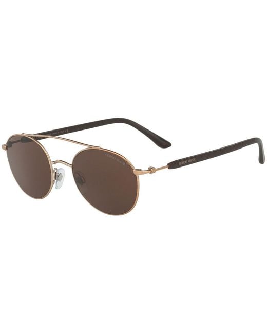 Giorgio Armani Logo Sunglasses | Lyst UK