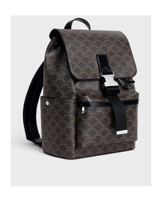 Celine Backpack in Gray for Men | Lyst