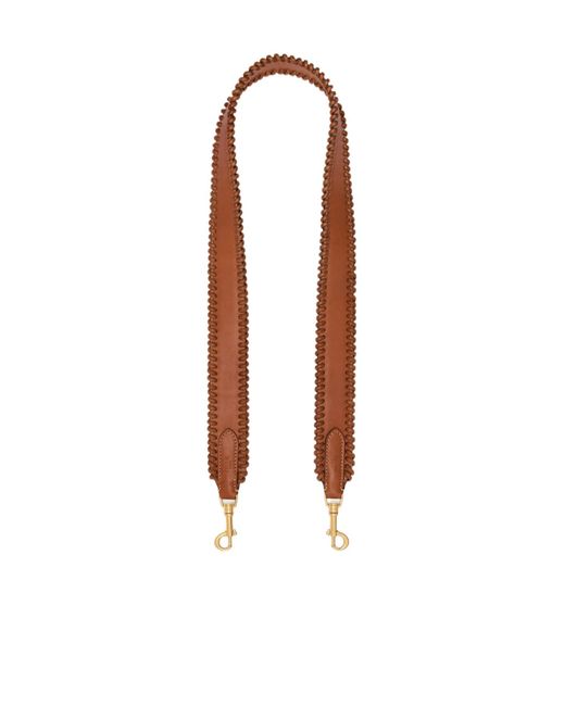 Celine Braided Strap in White | Lyst