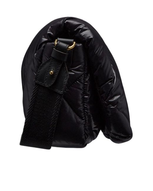 Moncler Puf Shoulder Bag in Black | Lyst