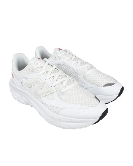 New Balance Fresh Foam Trainer in White for Men | Lyst UK