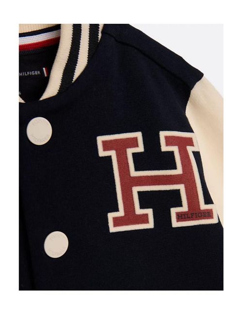 Tommy Hilfiger 1985 Varsity Jacket in Blue | Lyst