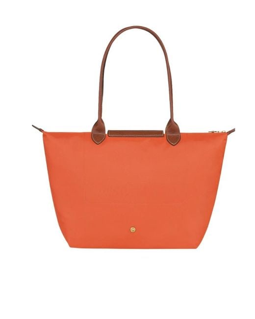 Longchamp Largele Pliage Original Tote Bag in Orange | Lyst