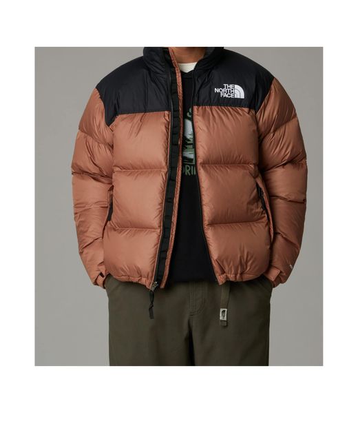 The North Face 1996 Retro Nuptse Down Jacket in Brown for Men | Lyst
