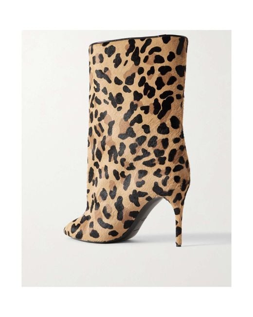 Alaïa Pattern Short Boots in Brown | Lyst