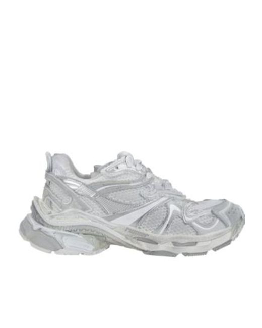 Balenciaga Runner 2.0 Lace-Up Sneakers in Gray | Lyst