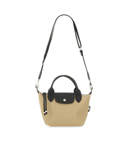 Longchamp Mini Le Pliage Energy Tote Bag in Metallic | Lyst
