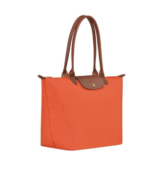 Longchamp Largele Pliage Original Tote Bag in Orange | Lyst