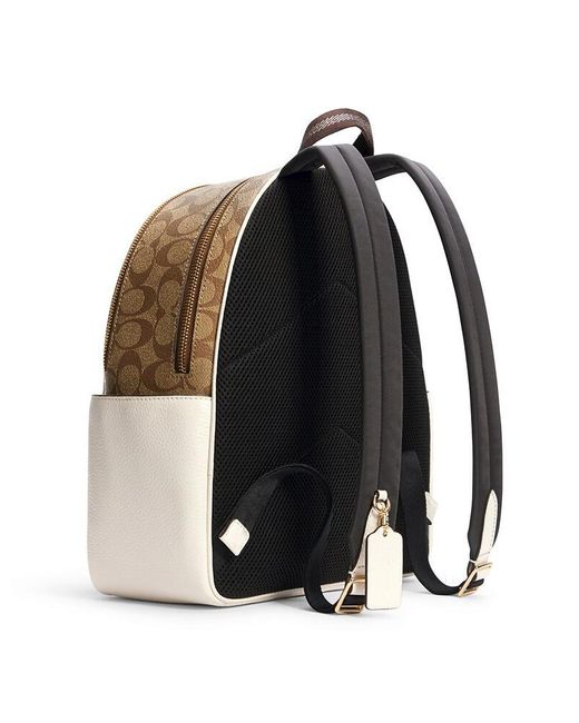 COACH Color-Matching Backpack in Natural | Lyst