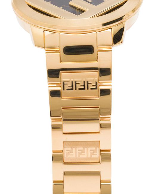Fendi Logo Fashion Watch in Metallic for Men | Lyst