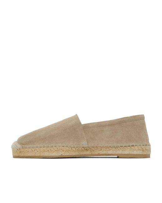 Versace Mesuda Logo Straw Shoes in Natural for Men | Lyst