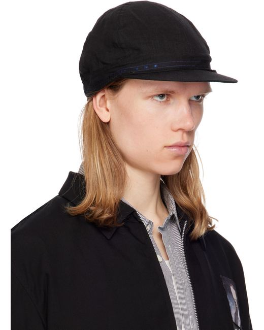 Undercover Logo Baseball Cap in Black for Men | Lyst