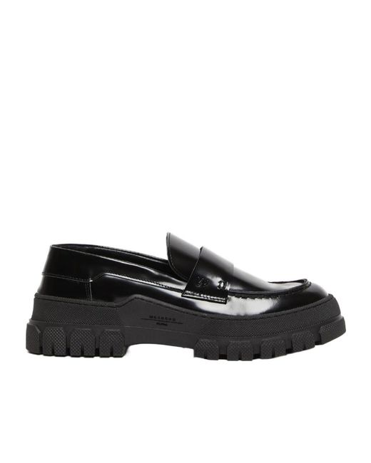 Weekend by Maxmara Platform Loafer Shoes in Black | Lyst