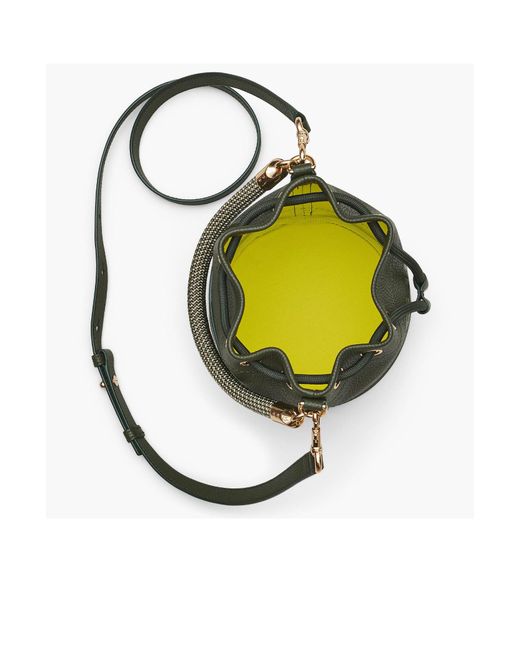 Marc Jacobs Logo Embossed Drawstring Bucket Bag | Lyst