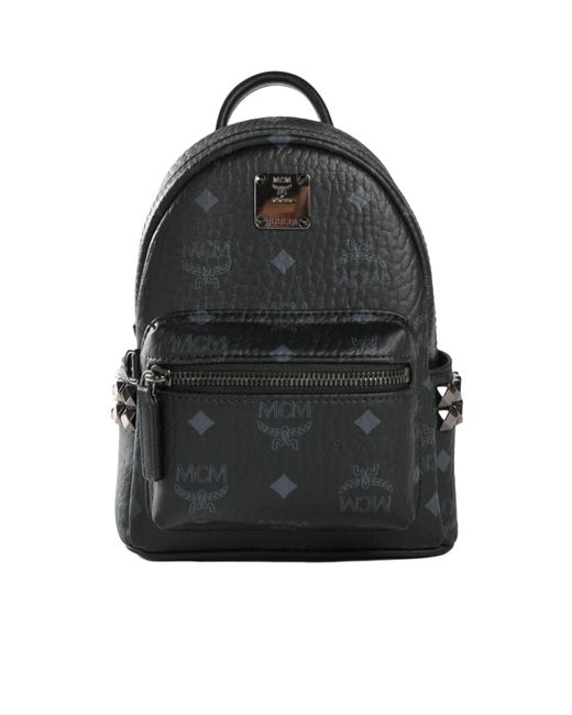 MCM Mini Stark Backpack in Black for Men | Lyst
