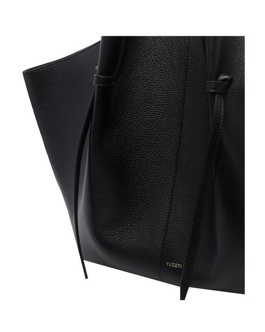 Yuzefi Double-Handled Handbag in Black | Lyst UK