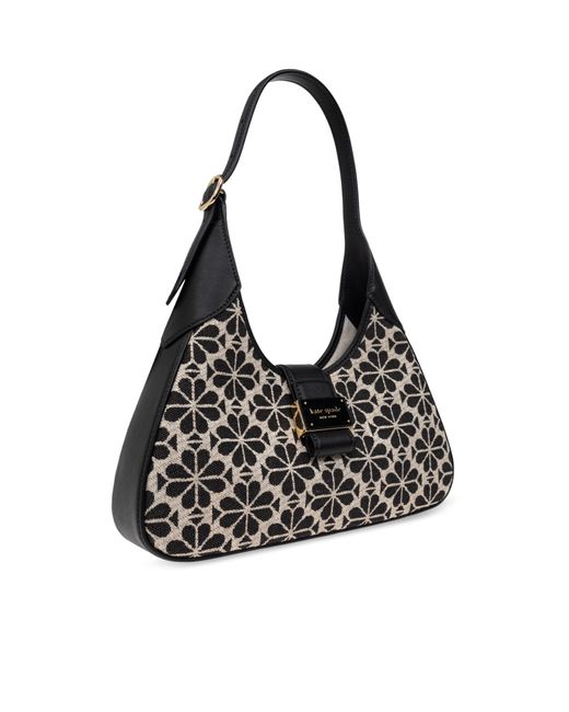 Kate Spade Small Logo Handbag in Black | Lyst