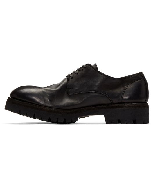 Guidi Logo Business Casual Shoes in Black for Men | Lyst