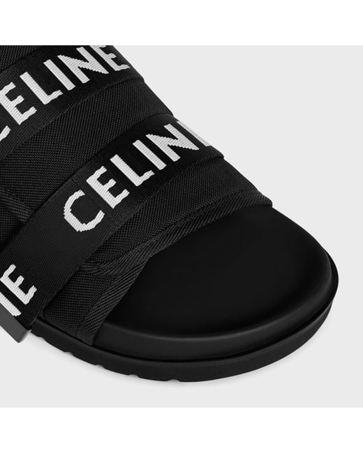 Celine Pitea Sandal in Black for Men | Lyst