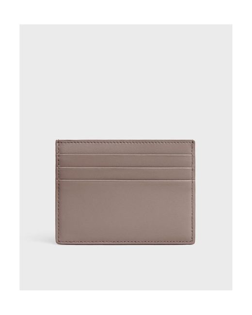 Celine Card Holder Triomphe in Gray | Lyst