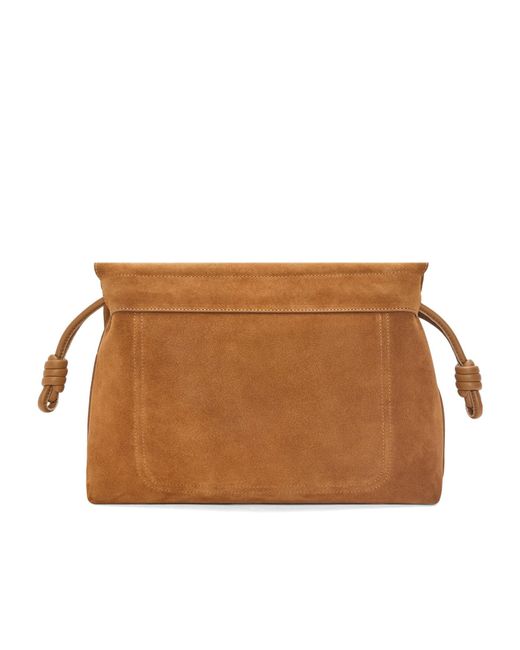 Loewe Flamenco Flip Shoulder Bag in Brown for Men | Lyst