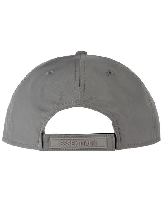 Fear Of God Logo Splicing Baseball Cap in Gray | Lyst