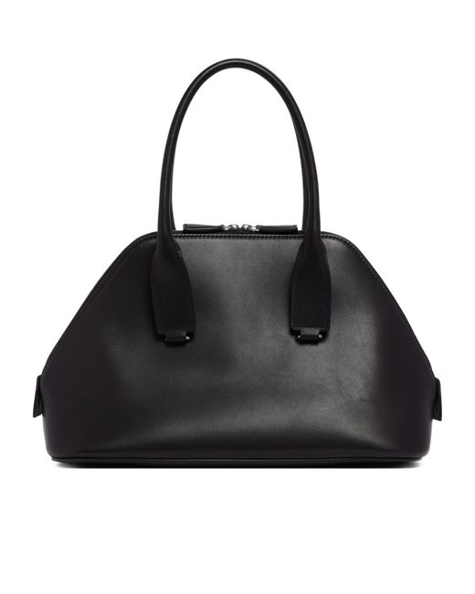 The Row Devon Handbag in Black | Lyst