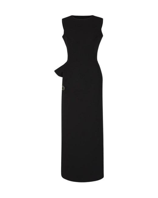 Maticevski Mannerism Side-Slit Dress in Black | Lyst